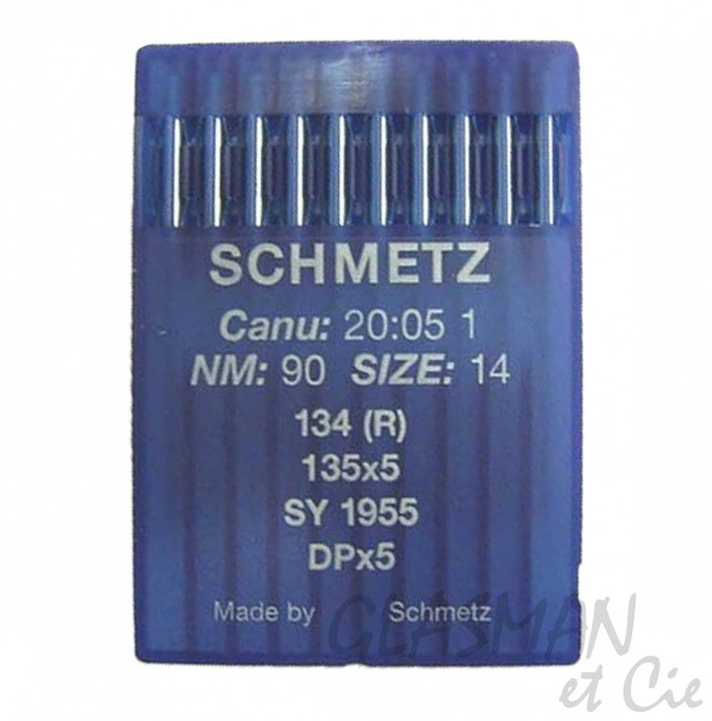 Aiguilles machine à coudre 134R/ 135x5 / DPx5 - N°90 - 10pcs GROZ BECKERT/SCHMETZ