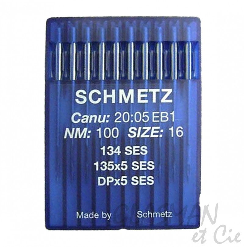 Aiguilles machine à coudre 134 SES/ 135X5 SES - NM100 - 10pcs GROZ BECKERT/SCHMETZ