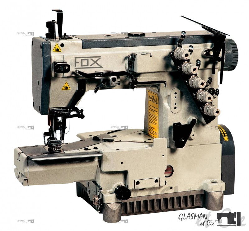 Machine à coudre industrielle point recouvrement canon FOX 2703