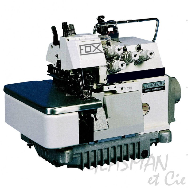 Surjeteuse industrielle 4 fils avec entraînement supérieur FOX OV-634-240