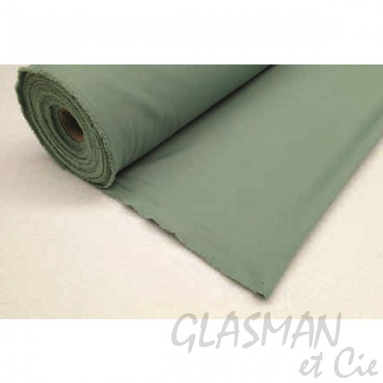 Tissu terylene vert h=1500mm (polyester)