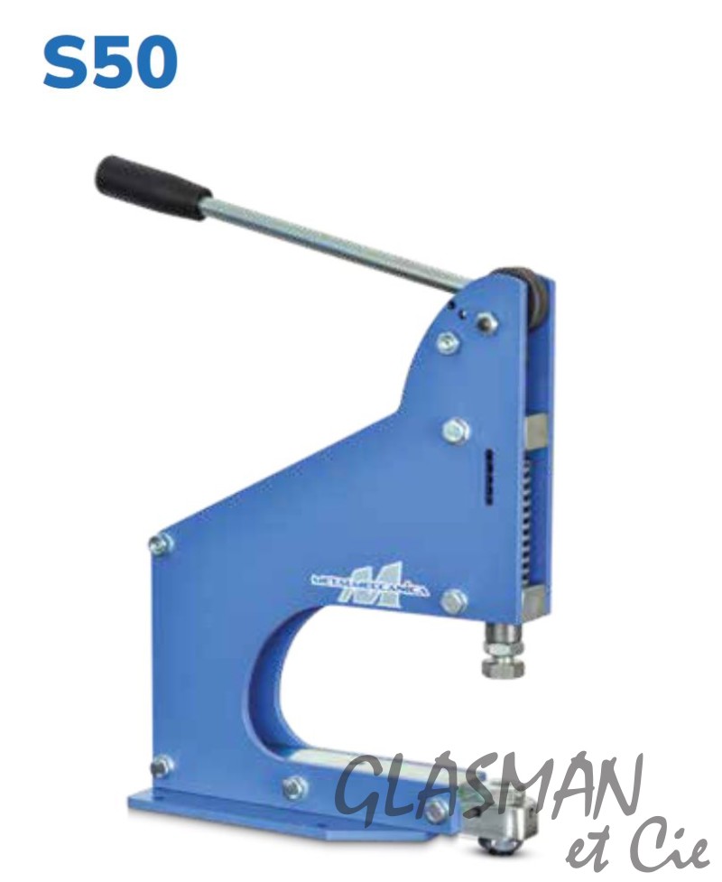 Presse manuel METALMECCANICA S50, profondeur de travail de 125 mm ...